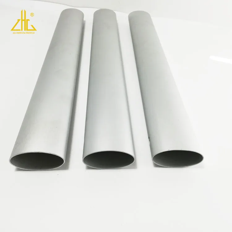 Aluminium Extrusion Oval Tubes - Anodized Elliptical Pipe for Furniture ...