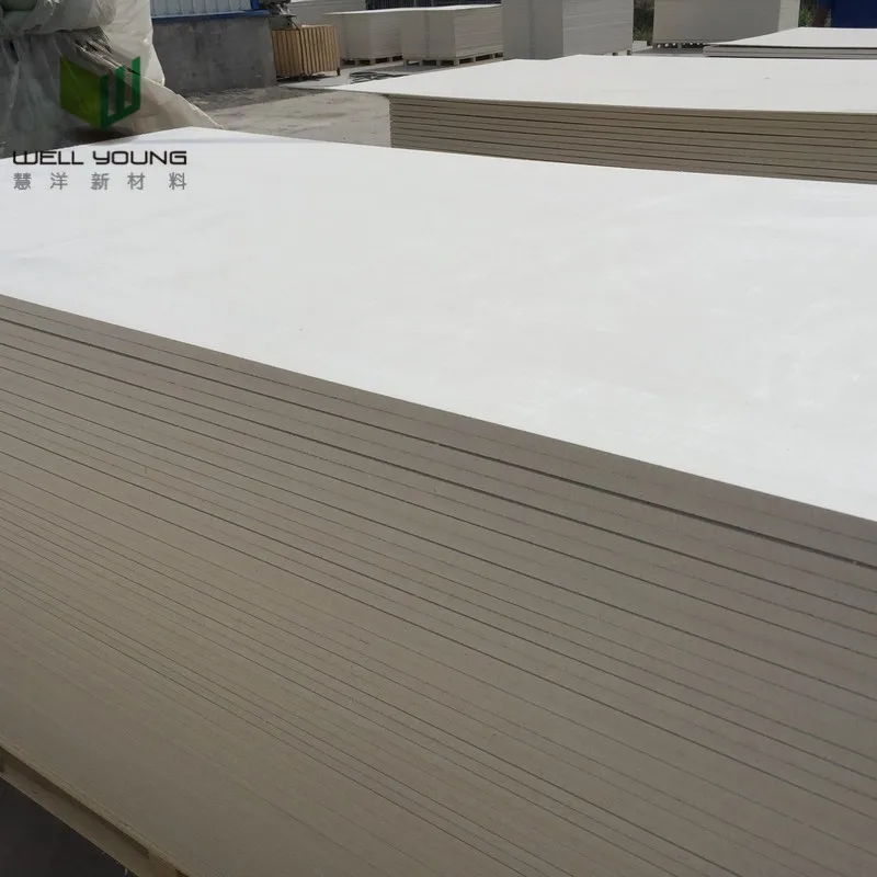 Prefabricated Steel Structure Wall Sheathing Board 12mm Mgo Board - Buy ...