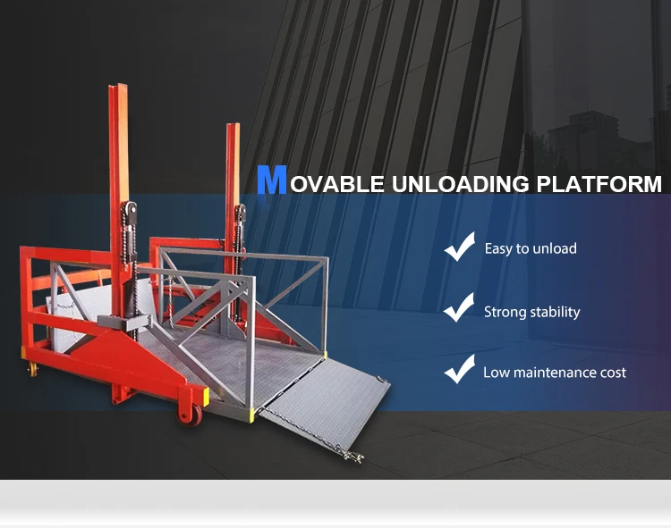 Mini Movable Hydraulic Container Unloading Platform