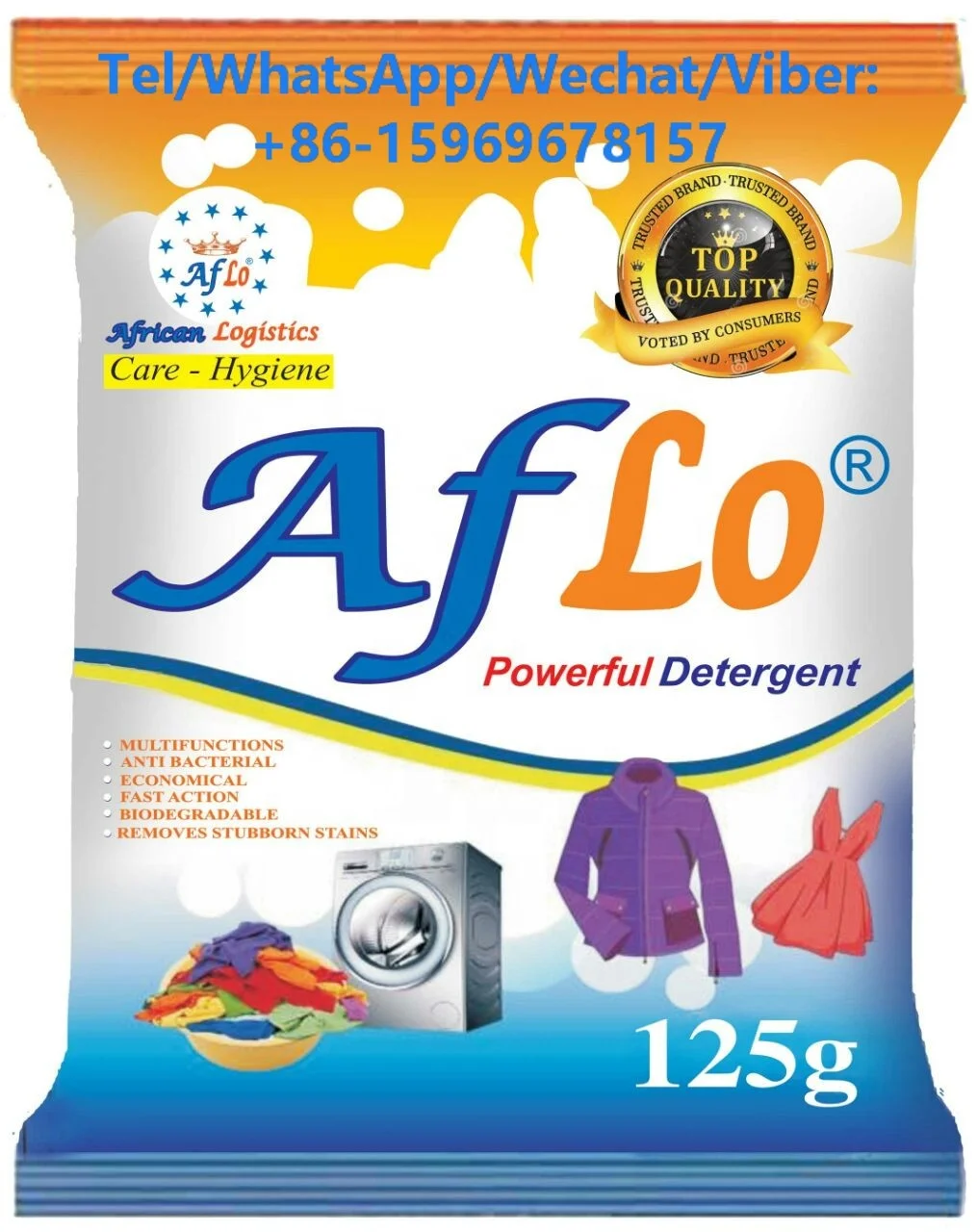 Ultra Clean Detergent Powder - Top Grade Laundry Solution