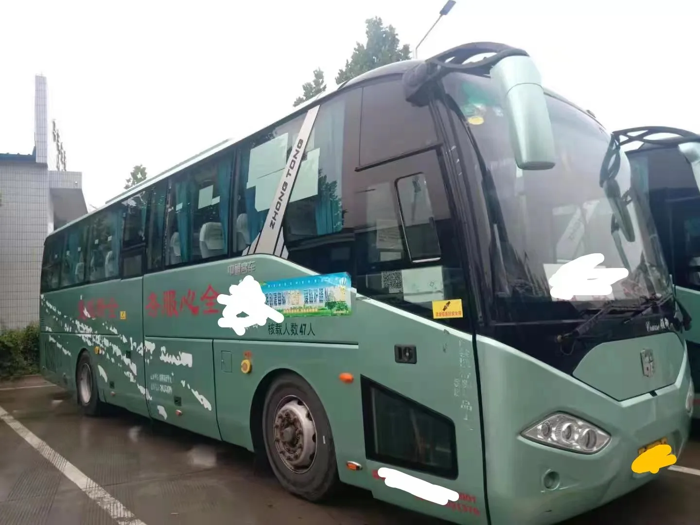 Used 70 Seater Coach Bus Luxury Tour Passenger Coach 70 Seater Bus For ...
