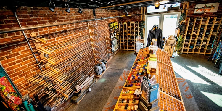 Modern Fishing Shop Interior Decoration Design | Customized Store ...
