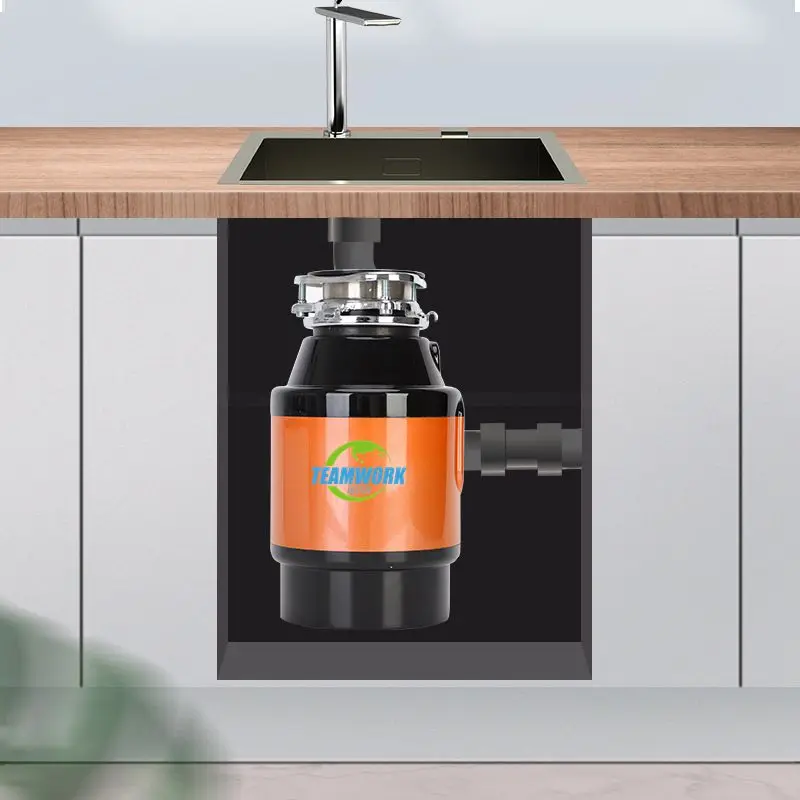 450w 220v 50-60hz Food Waste Disposer Kitchen Garbage Disposal Home Use ...