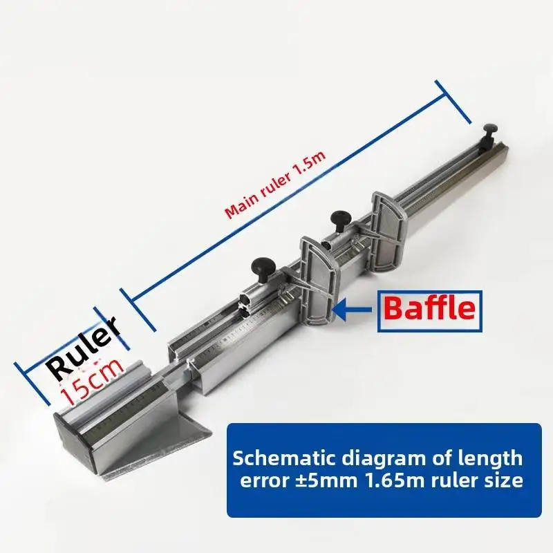 Precision Panel Saw Large European Ruler Push Table Woodworking ...