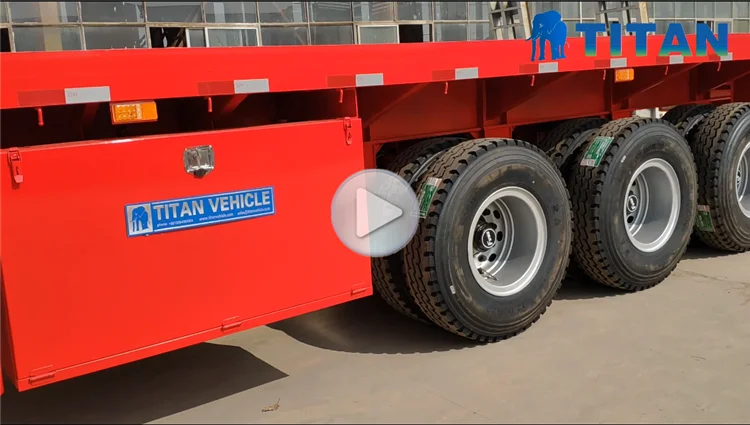TITAN 9 Axles Heavy Duty Low Loader for 150 Ton Transport