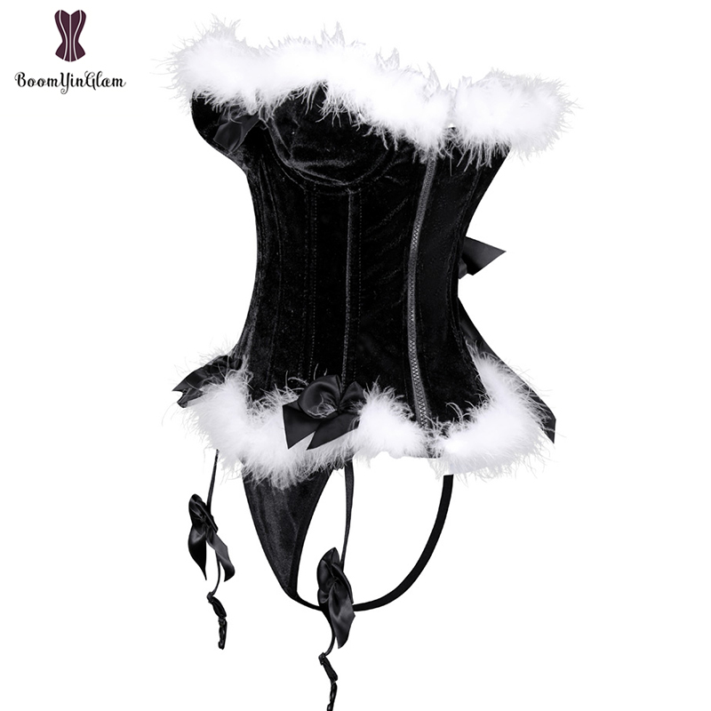 Plus Size Women Xxxxxxl Christmas Show Costumes Erotic Sexi Corset Top