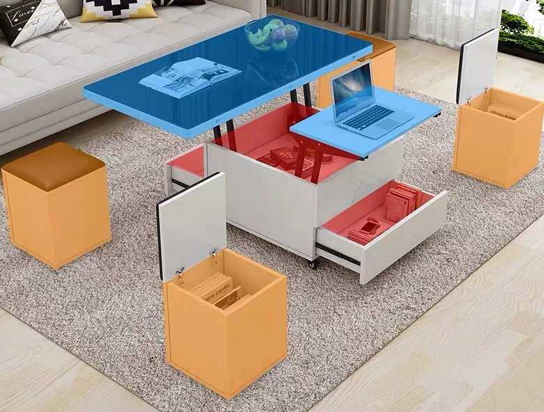 Convert Coffee Table to Dining Table with BOSS Lift Frame