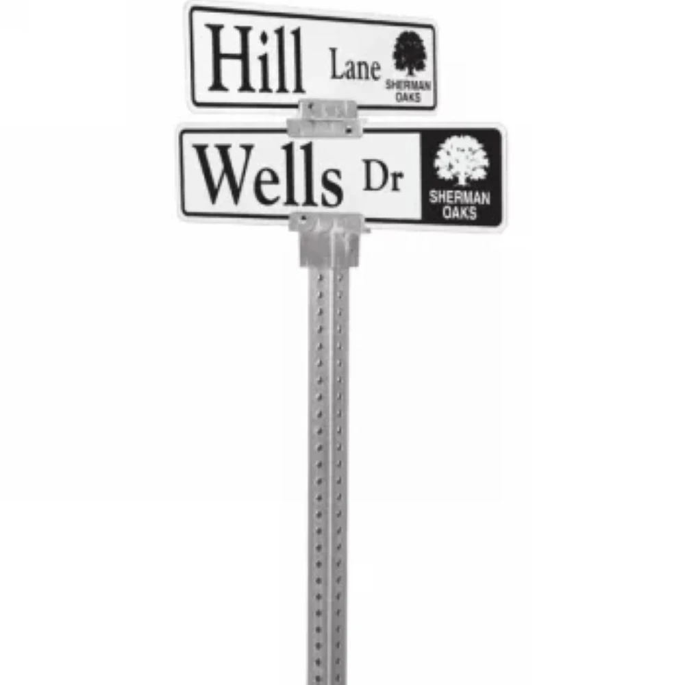8' Square Galvanized Steel Sign Posts - Buy 2x2 Galvanized Square Sign ...