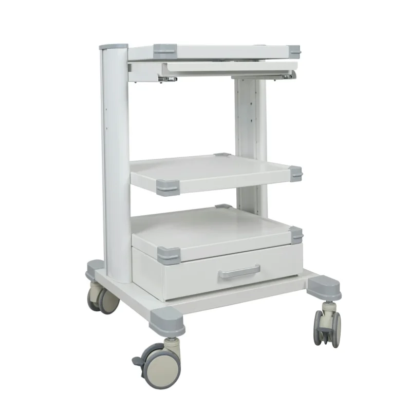 Mobile Medical Workstation - VESA Laptop Cart for Hospitals