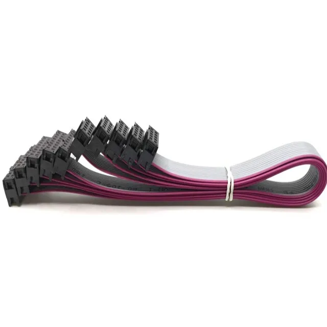 Eurorack Flat Robin 10 To 16 Pins Grey Connector Wire Cables For ...