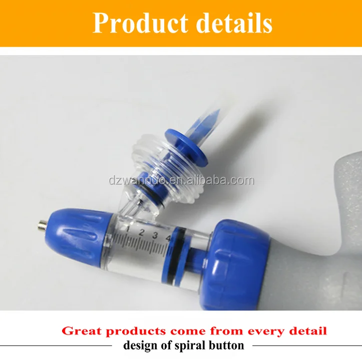 1ml, 2ml, 5ml Continuous Automatic Vaccine Poultry Syringe