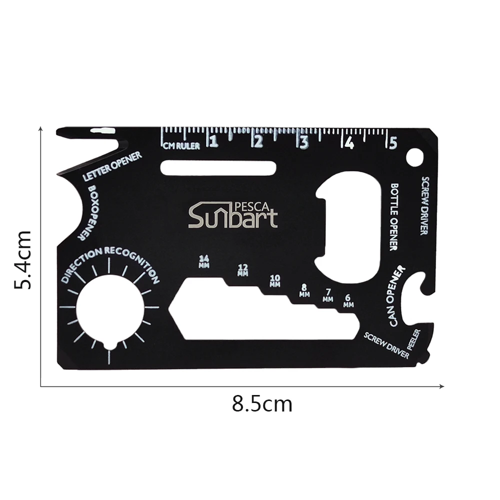 Sunbart Multitool Card - Versatile Utility in Your Pocket
