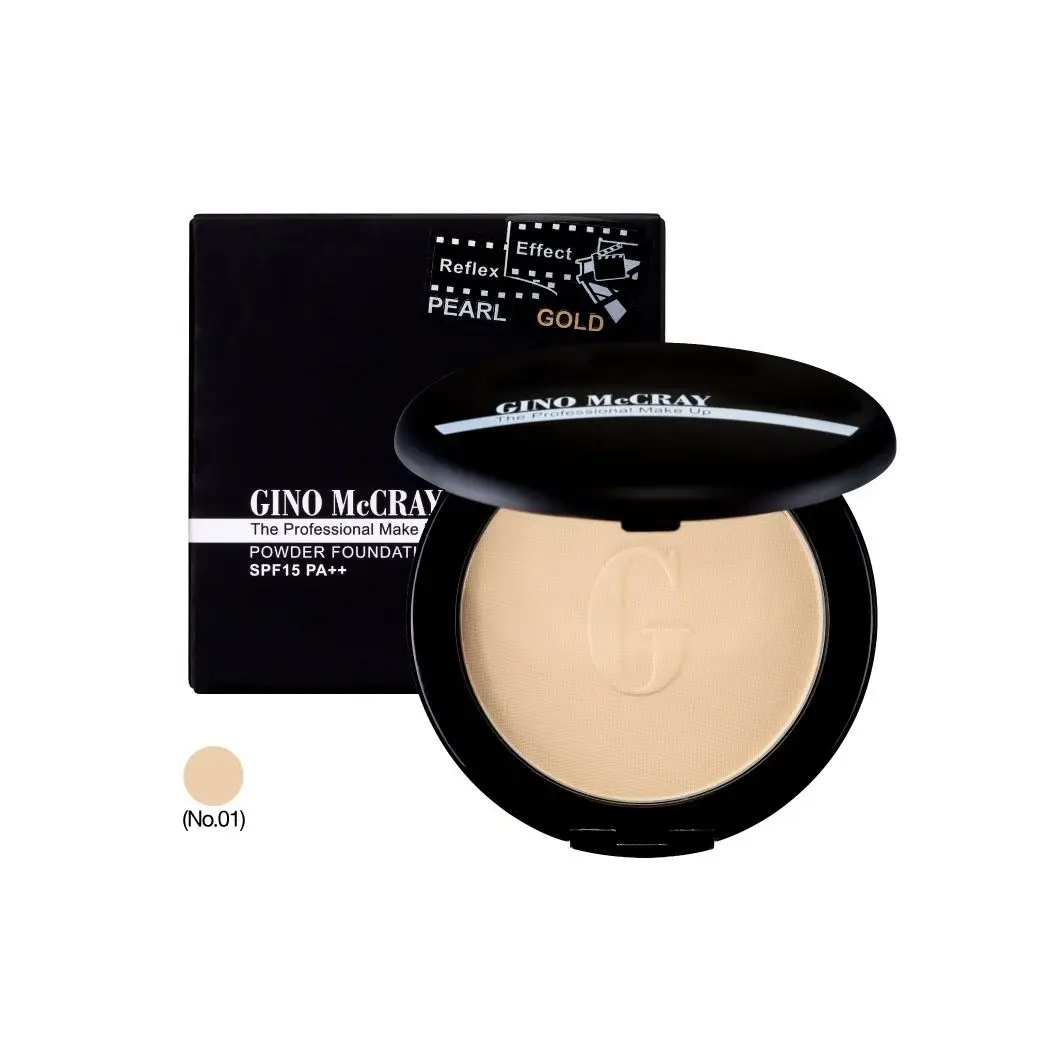 Gino Mccray The Professional Make Up Powder Foundation Spf15 Pa++ Good ...