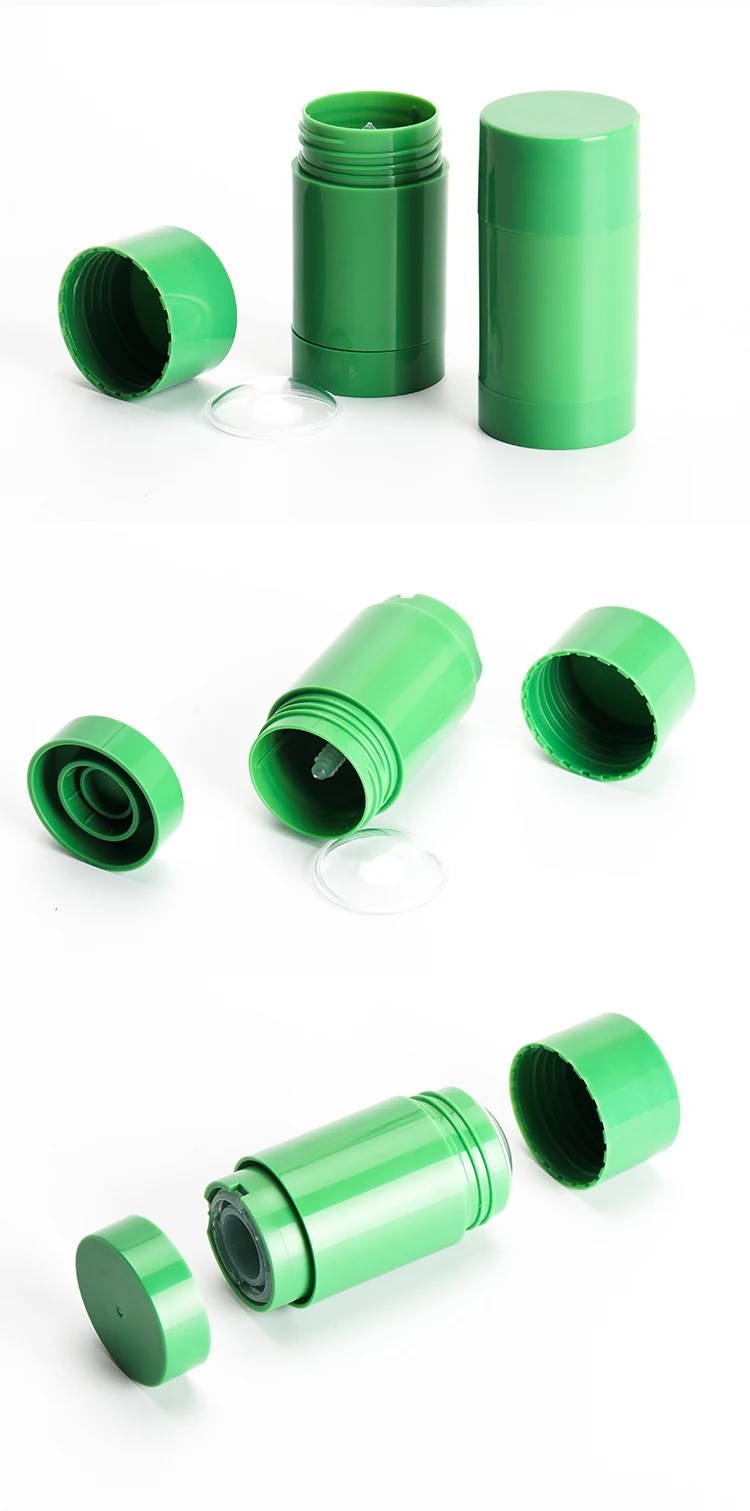 Refillable Deodorant Bottles 40ml Push Up Deodorant Stick Pp Plastic ...