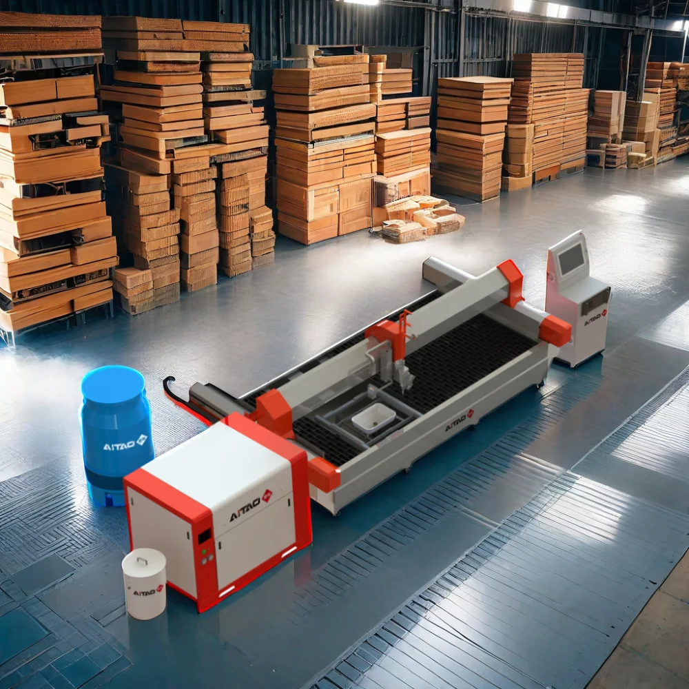 AiTao Auto Flat Water Jet Cutting Machine for Auto CAD Graphics Tile ...