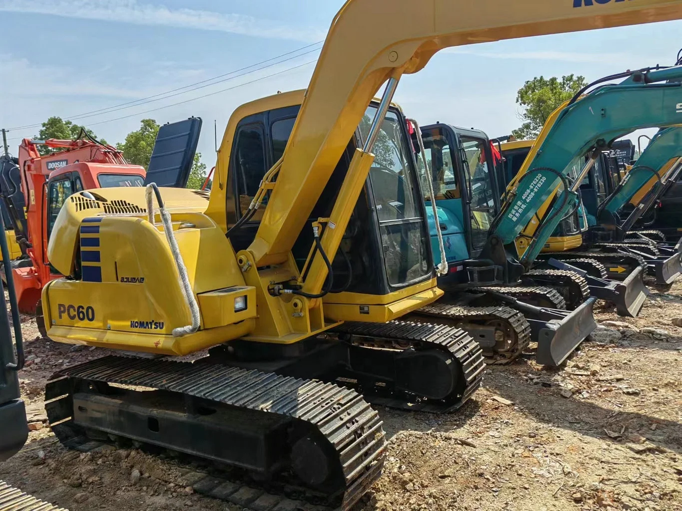 Japan's Komatsu Pc60-7 Excavator Used Crawler Excavator High-quality 90 ...