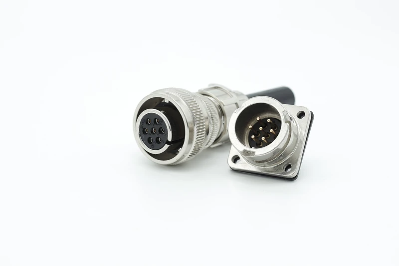 Amphenol Vg95234 Connector 7 Pins Connector The Male And Female Plug ...