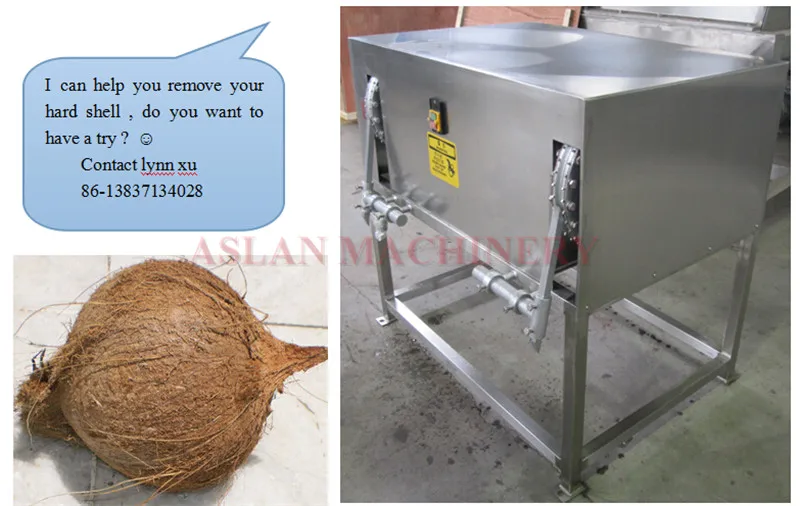 Coconut Hard Shell Removal Machine /coconut Husker Machine - Buy ...