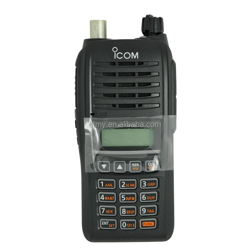 Icom Ic-a16 Ip67 Air Band Handheld Transceiver Walkie Talkie Waterproof ...