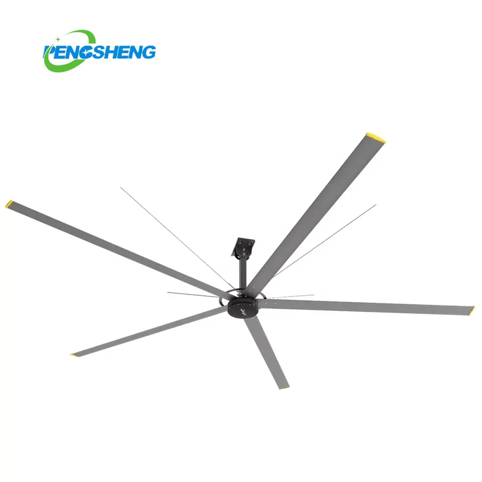 Pengsheng 1.88m 2m Industrial Ceil Fan Pmsm Small Sized Hvls Fan In ...