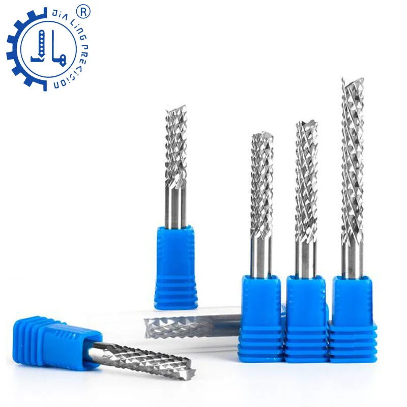Cnc Endmill Pcb Cutter Router Bits Corn Solid Carbide Bits Router Pcb ...