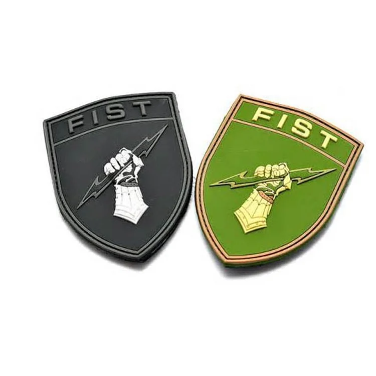 Customized National Pvc Tactical Military Morale Pvc Rubber 3d Patches ...
