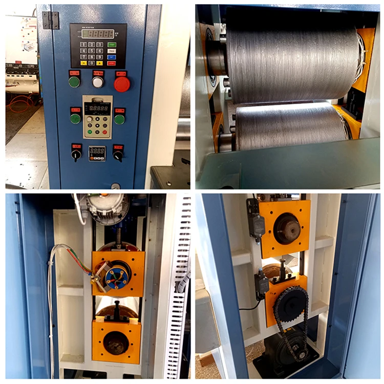 Wood Grain Embossing Machine for WPC/PVC Door & Trim