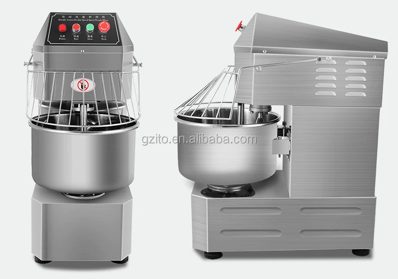 10L/20L/30L/80L Electric Double Speed Dough Bakery Food Mixer Machine Bread Mixer Machine,Pizza ...