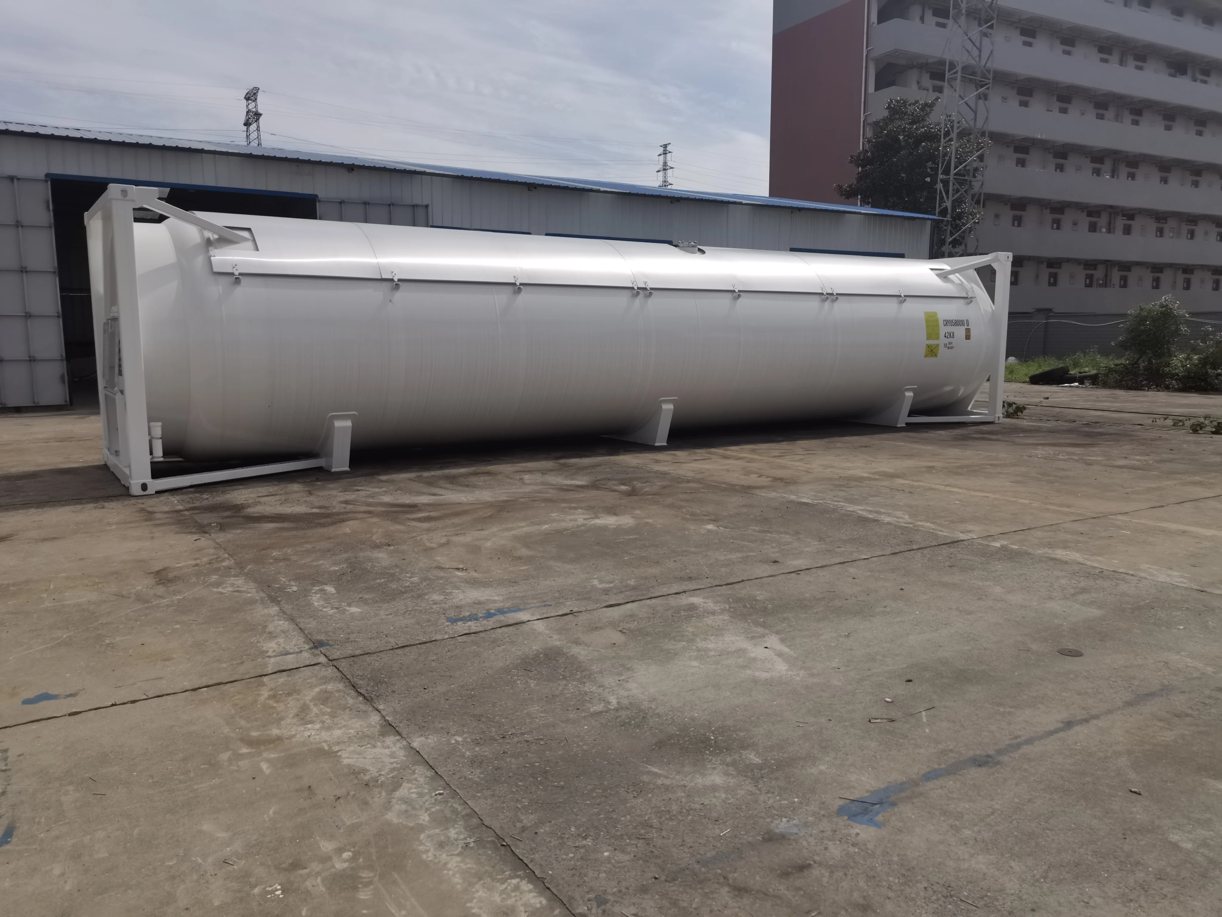 40ft T50 Lpg Liquidized Gas Tank Container With Bv Certification - Buy ...