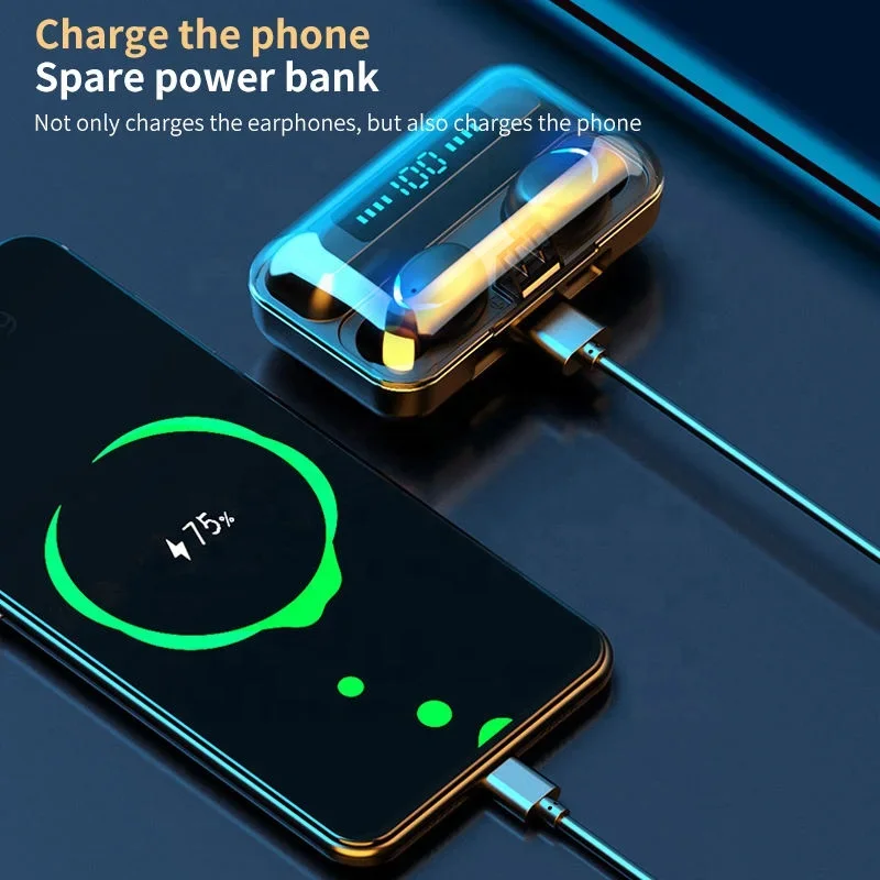 Free Shipping on F9-5C Ear Buds - Ultimate Wireless Audio