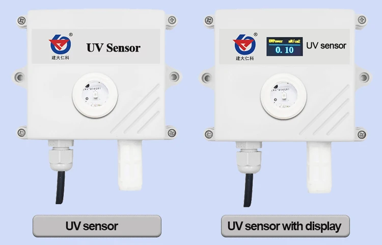 Uv Light Intensity Meter Ultraviolet 4-20ma Rs485 Solar Uv Sensor - Buy ...