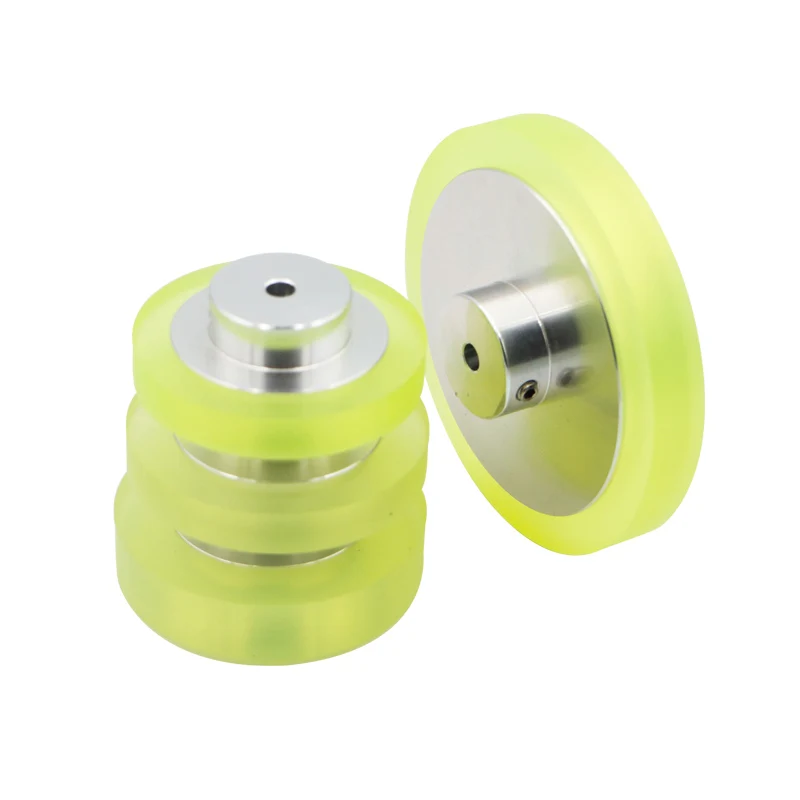 Silicone Encoder Wheel 300MM 200mm Perimeter Flat Belt Type ...