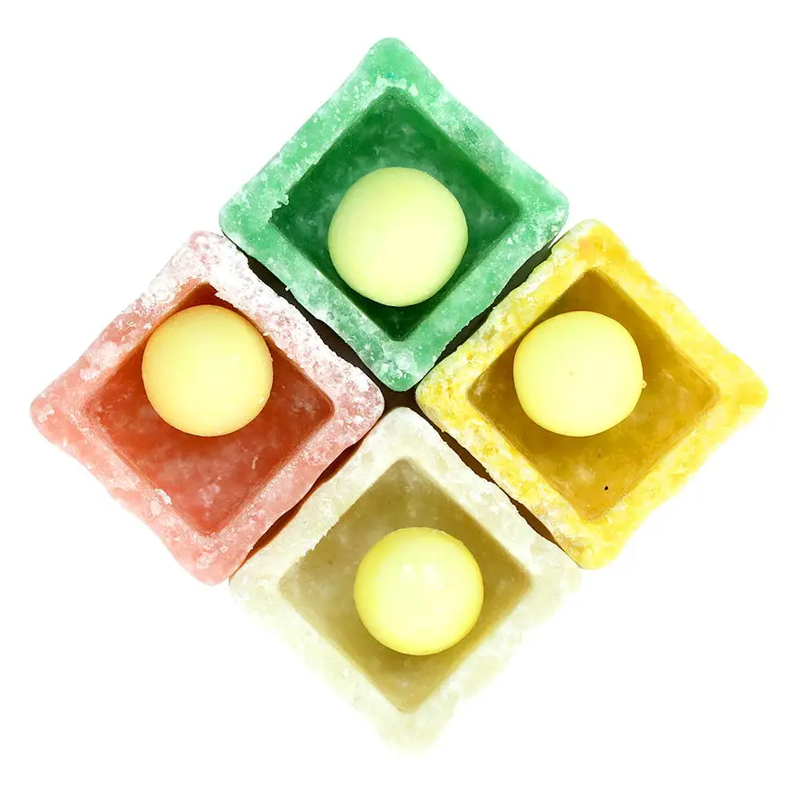 Chinese Halal Fruit Flavor Square Cube Dice Bubble Chewing Gum With ...