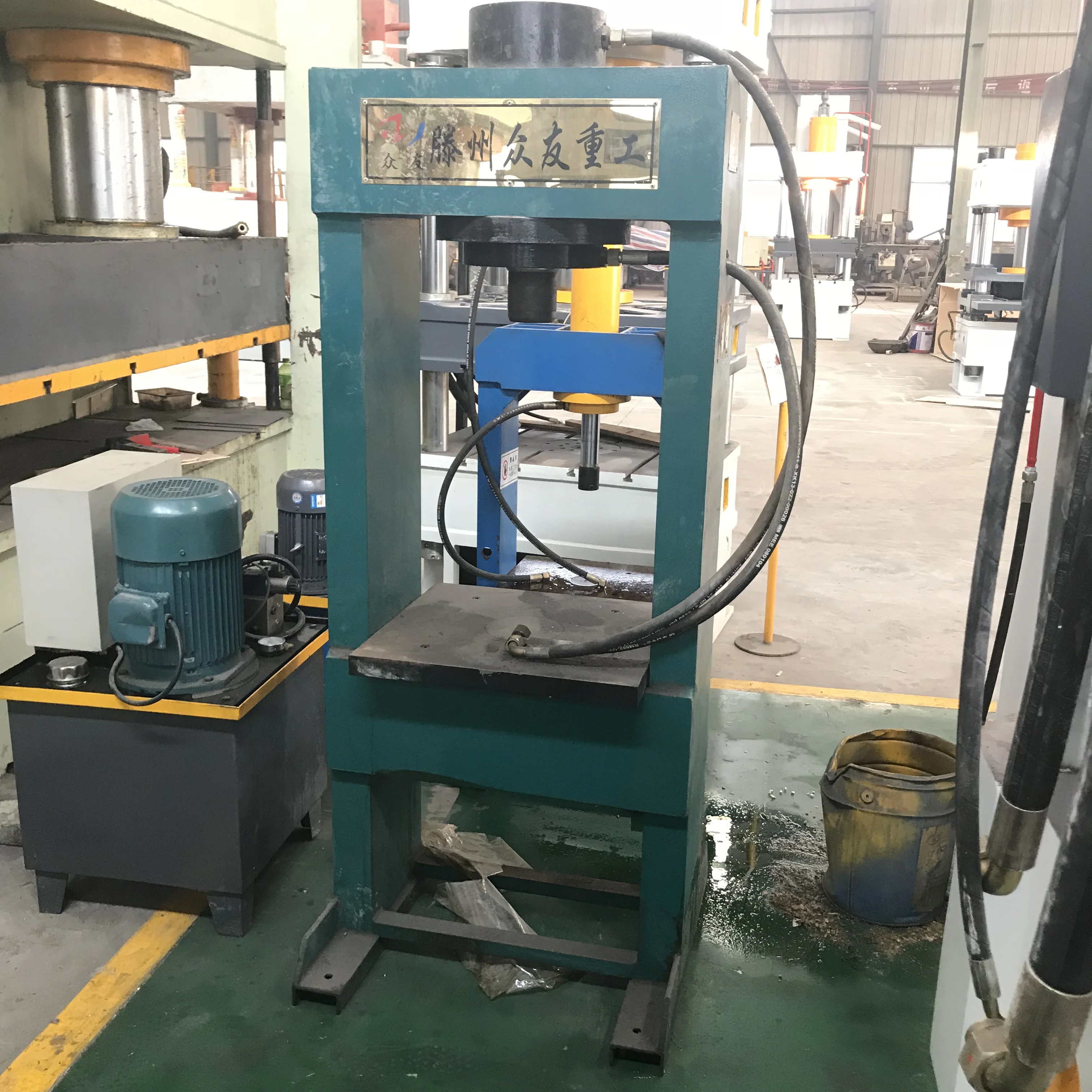 YM Series Gantry Hydraulic Press - 800KN Press-Fit Machine