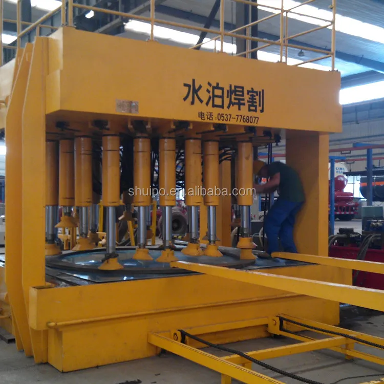 Dished End Forming Machine/Configuring/forming Machine for Dished tank ...