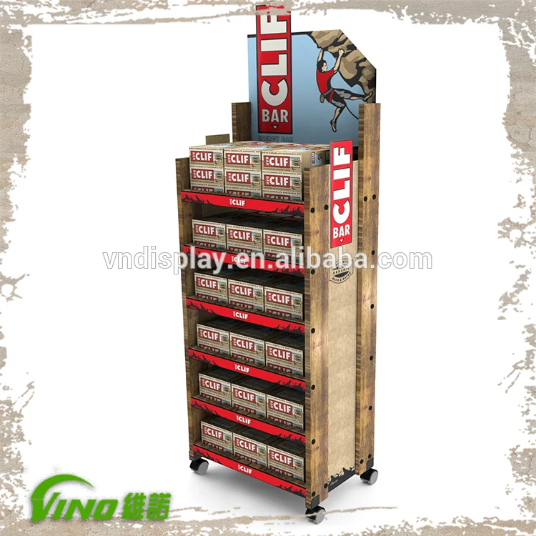 Wood Flooring Display Rack Floor Spirits Storage Cabinet Stylish ...