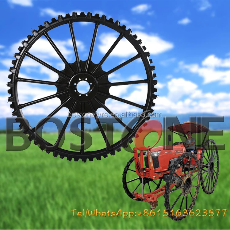 Thailand Manual Rice Transplanter Solid Rubber Wheels Tires 1.8m Used ...