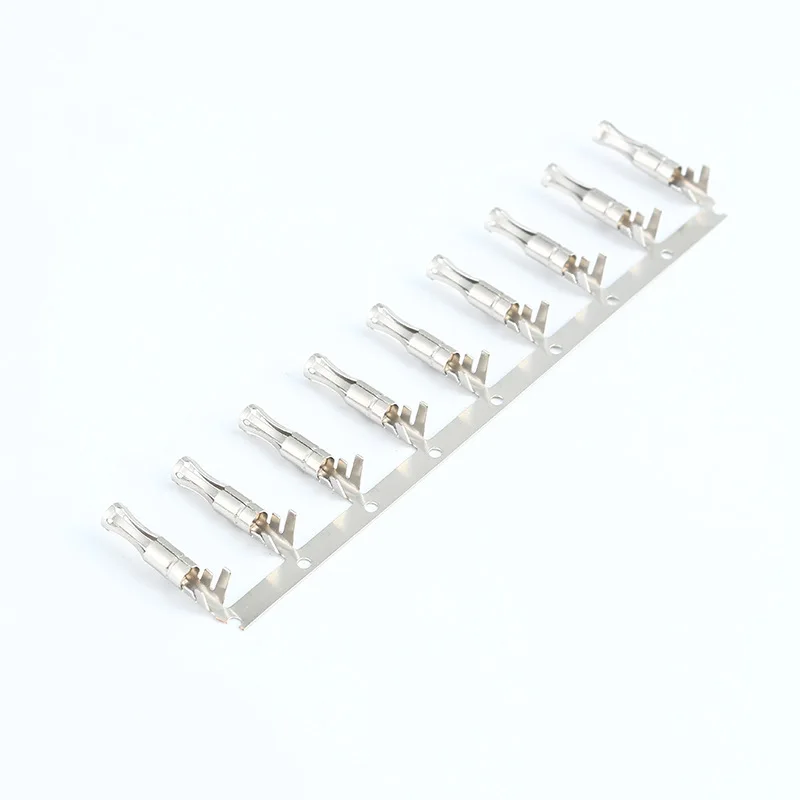 Custom Female Round Crimp Tube Naked Terminal Brass Copper Stainless ...