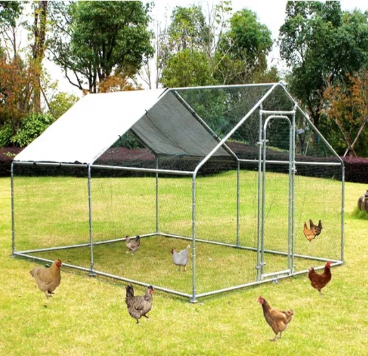 Outdoor Large Chicken Run Cage/ Large Poultry Run Coop With Cover - Buy ...