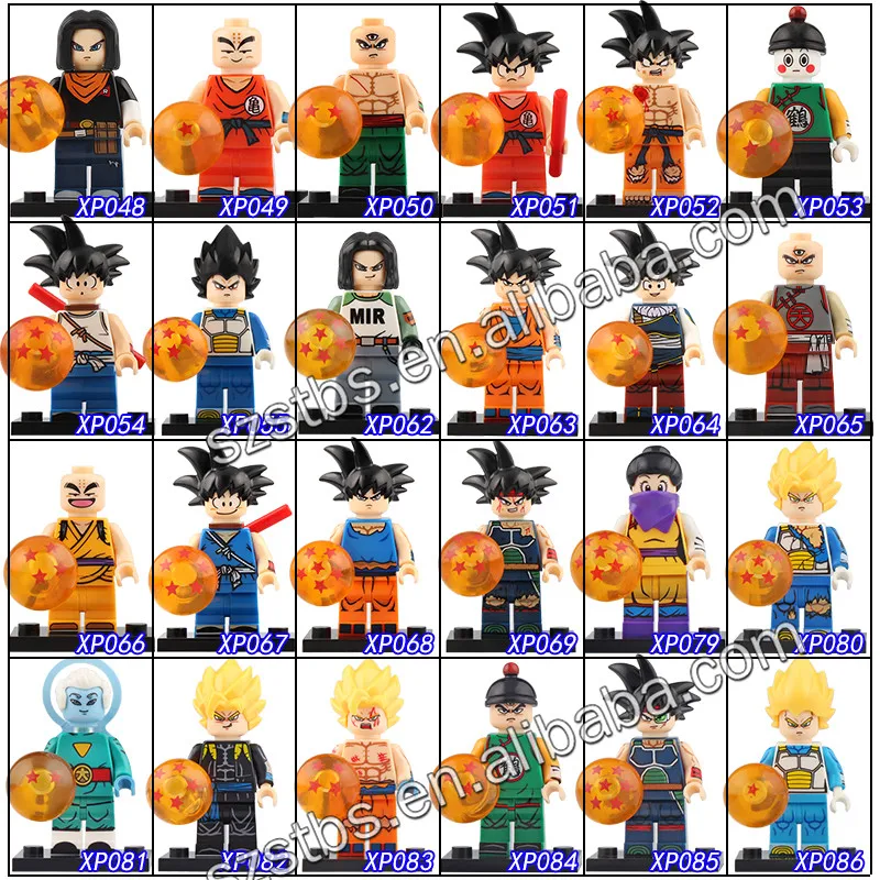 Hot Sale Anime Figures Goku Son Gohan Raditz Lieutenant Arnold Vegeta ...