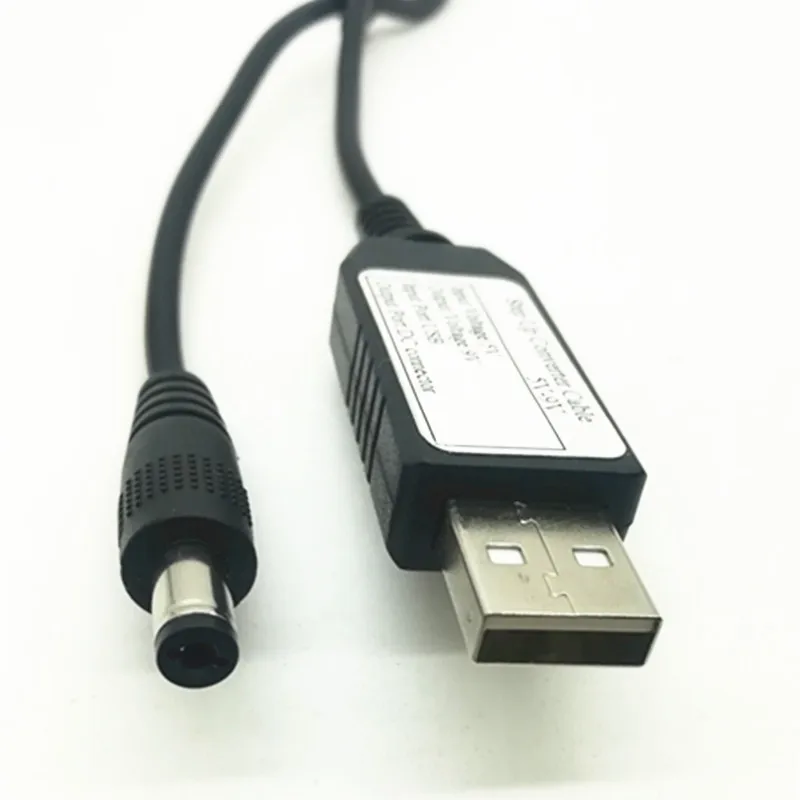 Usb Dc Boosting Cable 5v To 9v 12v Step Up Cable Usb To Dc Jack 5.5x2 ...