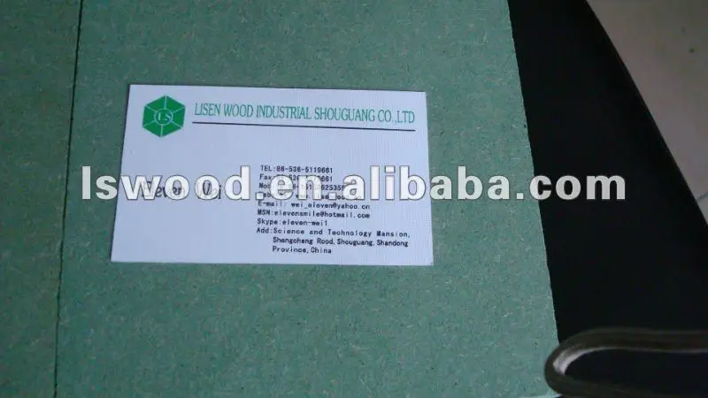 Waterproof Green Color MDF Board - Ideal for Office Building
