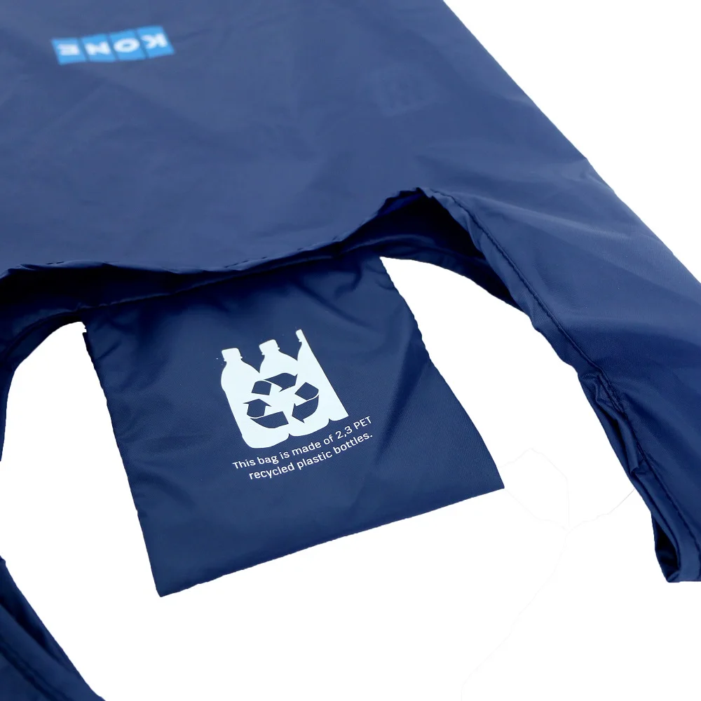 High Quality Polyester Foldable Recycling Bag With Pouch - Buy Foldable ...