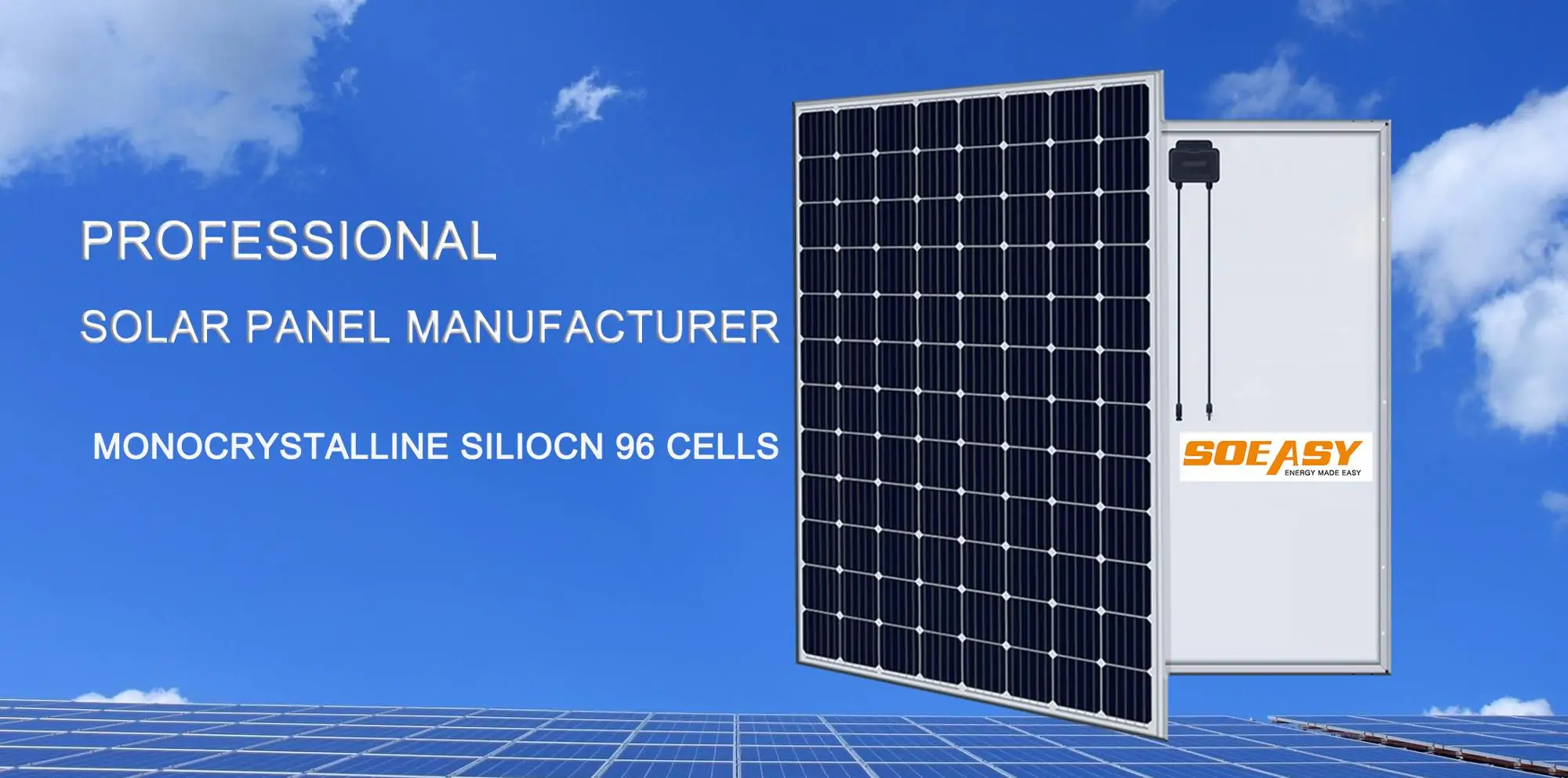 500W Monocrystalline Solar Panels - Efficient Power Generation