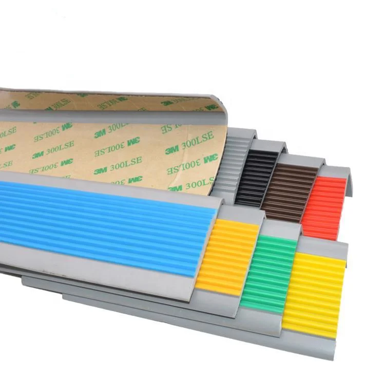 Non-slip Rubber Stair Corner Trim - Durable & Customizable