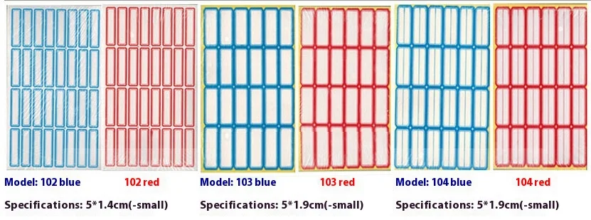 Custom Printable Sticker Labels Office Self-Adhesive Tear-Off Label ...