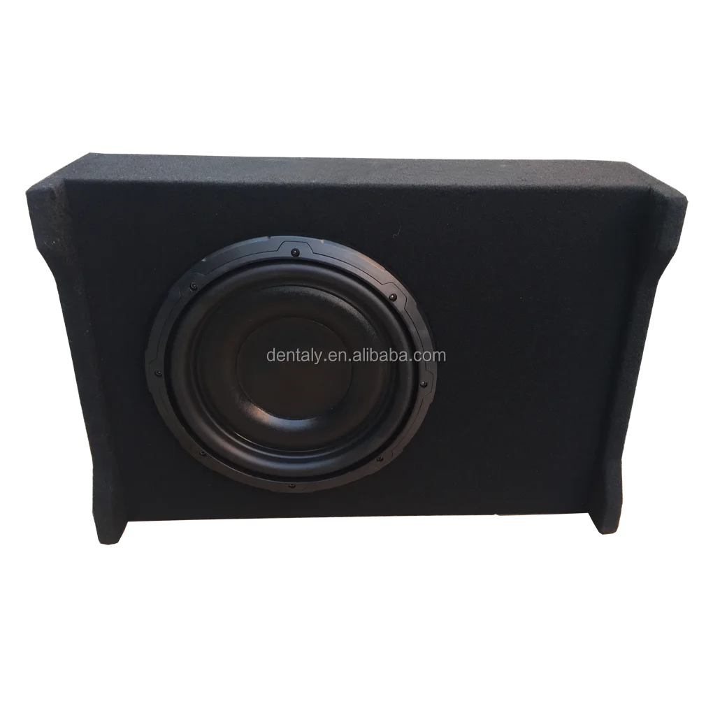 300W RMS Thin Subwoofer Enclosure 12" Single Shallow Truck Sealed ...