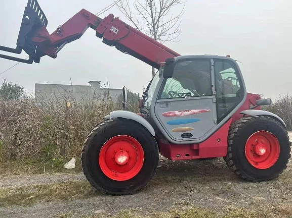 Manitou 4x4 Wheel Used Forklift Electric Hot Sale diesel Telehandler ...