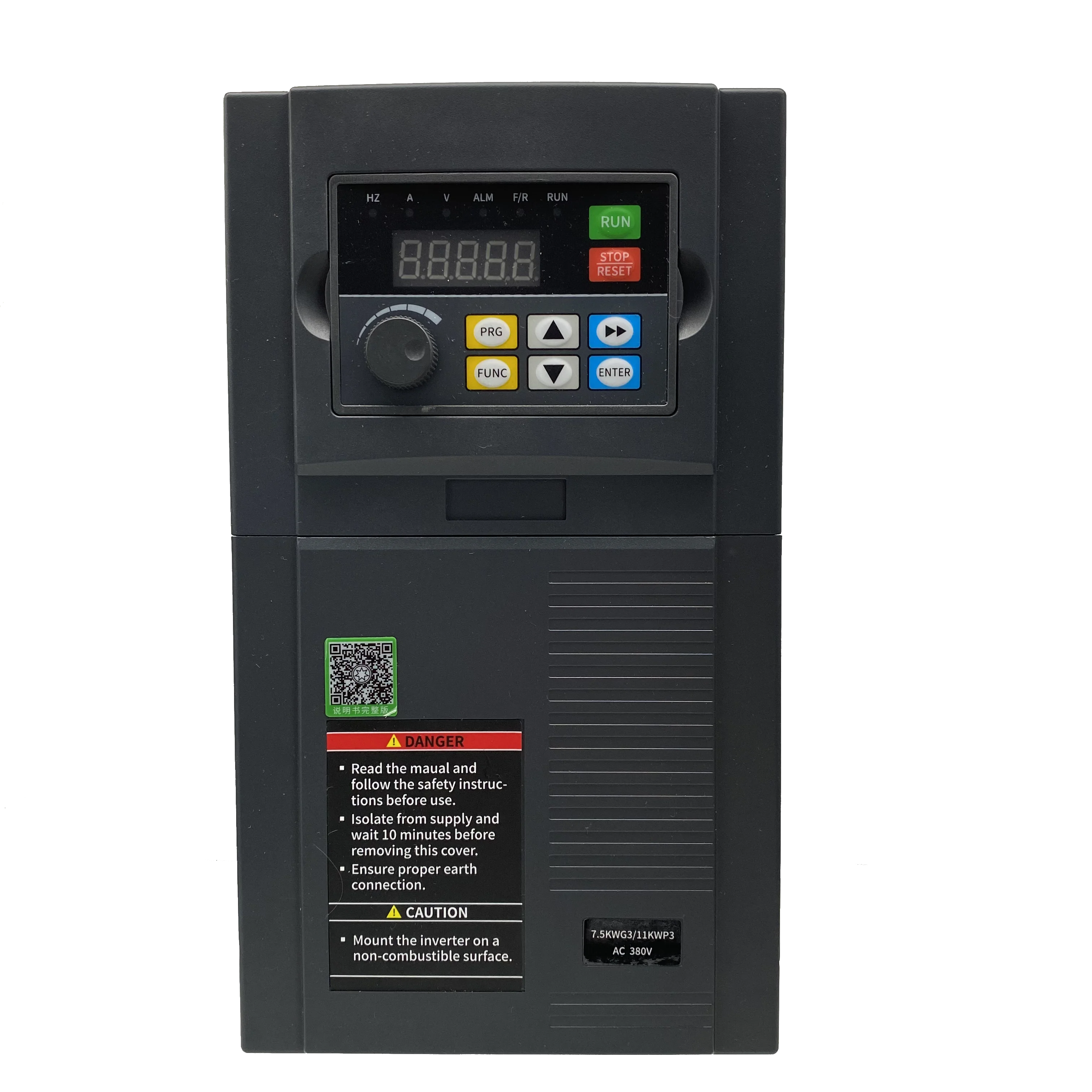 5.5KW VFD Smart Three Phases 220V 5.5KW Ac Drive Agricultural ...