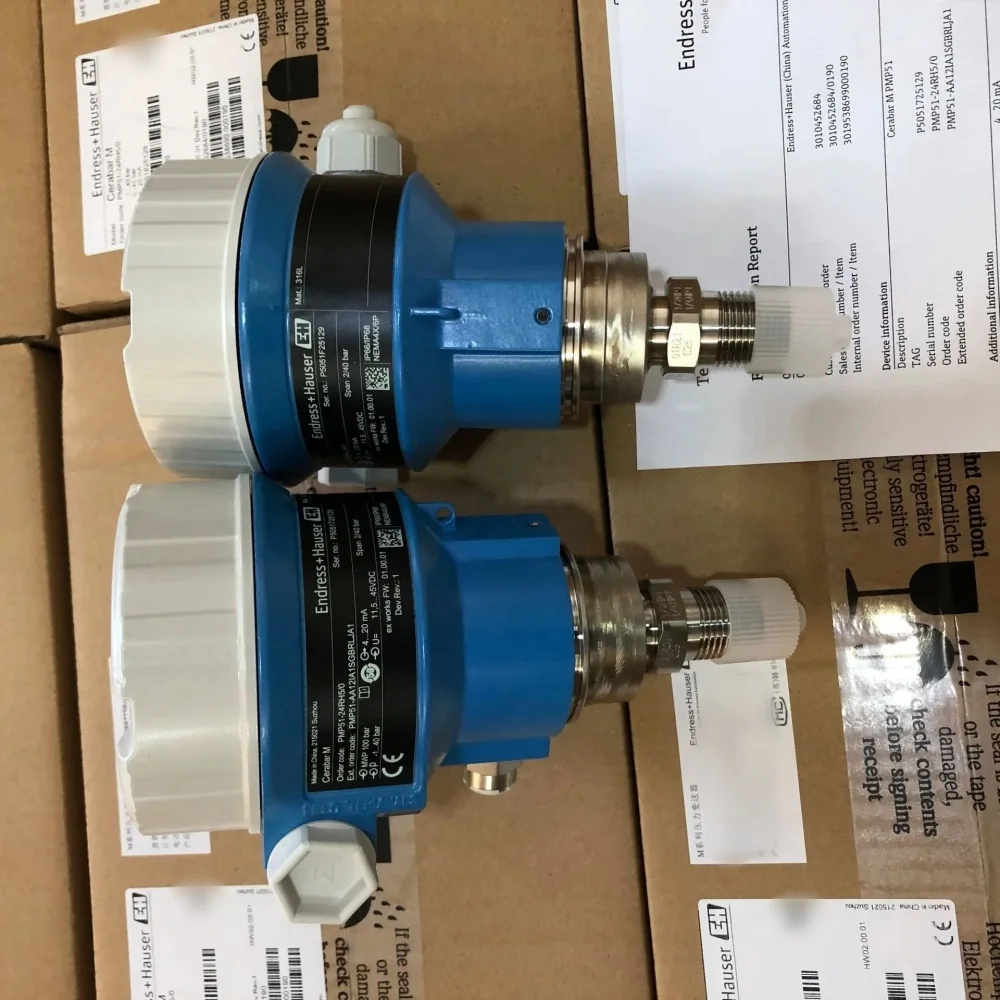 Brand New Endress+hauser Pmp51 Cerabar Absolute And Gauge Pressure Transmitter Pmp51 ...